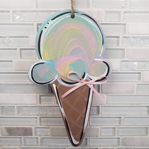Cubicle Sized Ice Cream Cone Hang in a Variety of Colors - Etsy