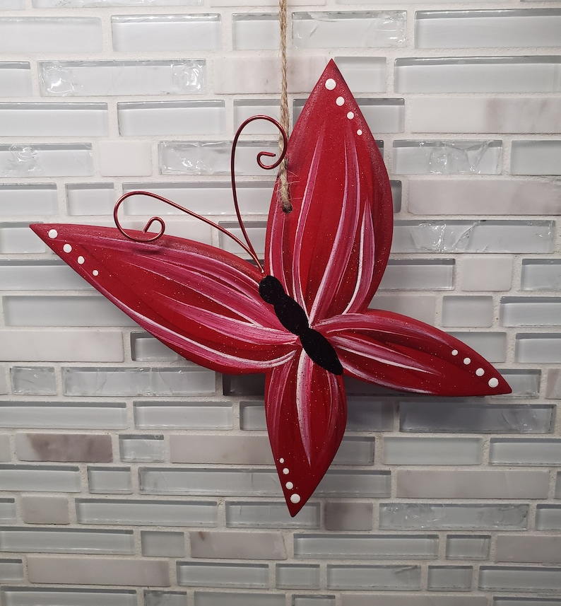 Cubicle Sized Butterfly Hang in 7 Colors - Etsy