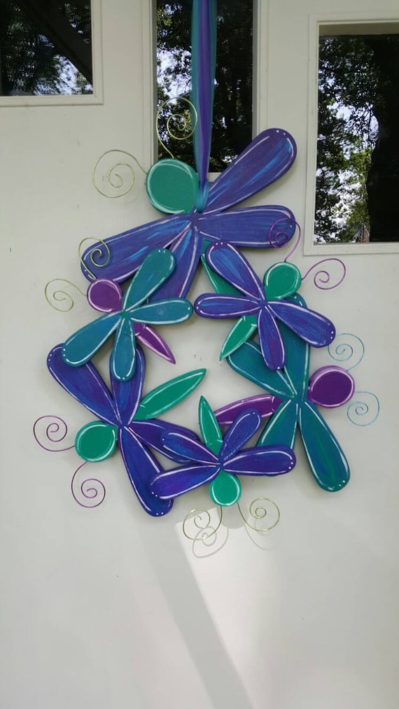 Dragonfly Cluster 3D Door Hang | Etsy