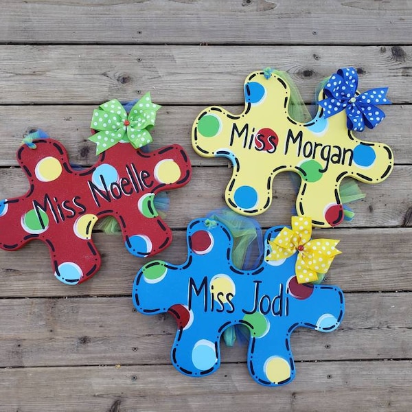 Autism Puzzle Piece - Etsy