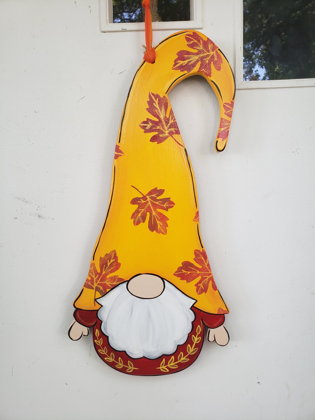 Fall Gnome #2 Door Hang - Etsy