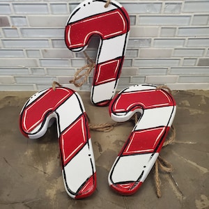 Cubicle Sized Candy Cane Hang - Etsy