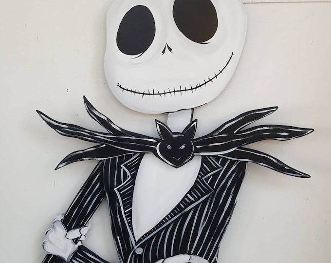 Jack Skellington Door Hang - Etsy