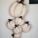 Fall Pumpkin Cluster 3D Door Hang in Orange or Cream - Etsy
