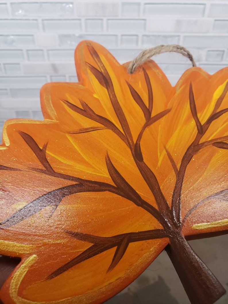 Cubicle Sized Fall Leaf Hang in 3 colors | Etsy