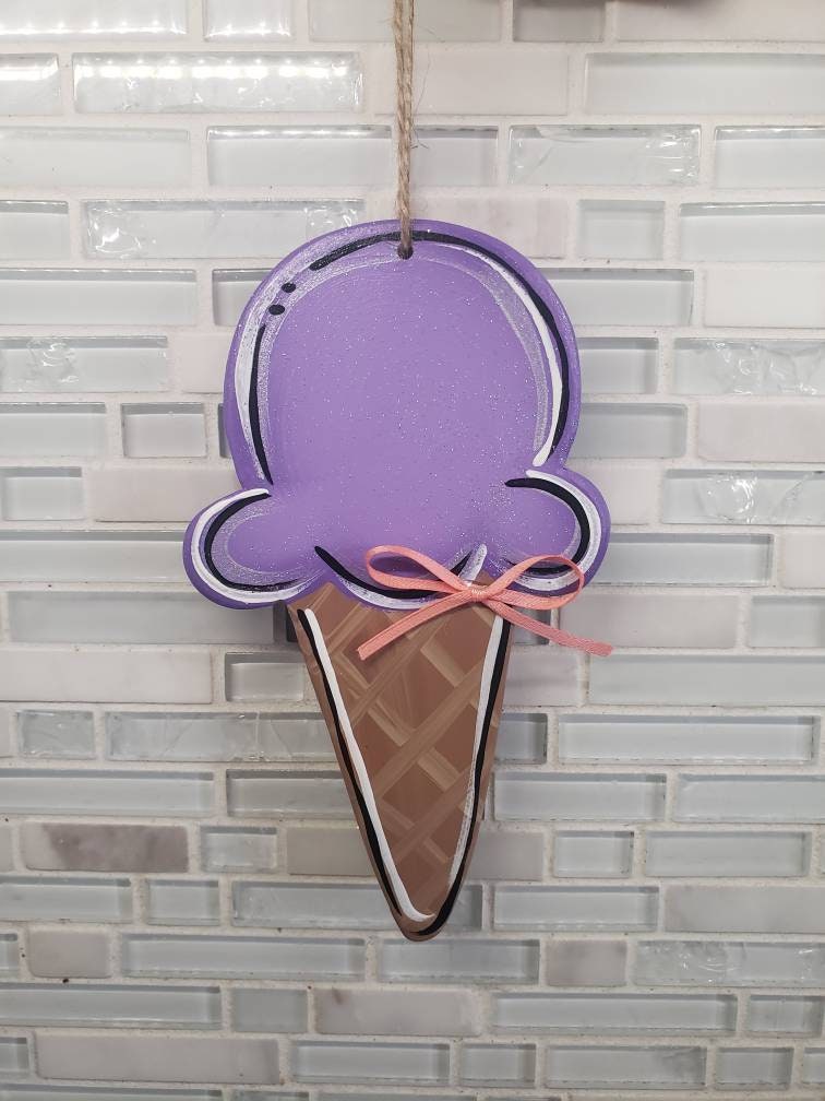Cubicle Sized Ice Cream Cone Hang in a Variety of Colors - Etsy