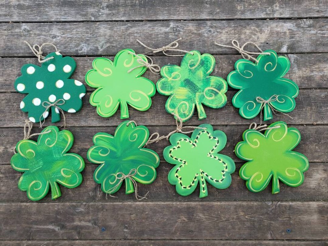 Cubicle Sized March Four Leaf Clover Hang in a Variety of Designs - Etsy