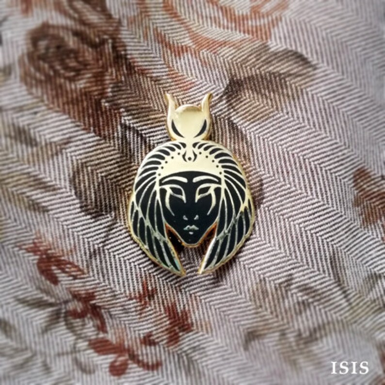 Egyptian Gods Hard Enamel Pins - Etsy