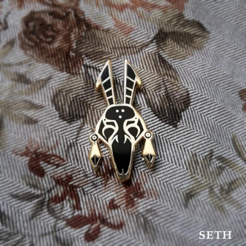 Egyptian Gods Hard Enamel Pins - Etsy