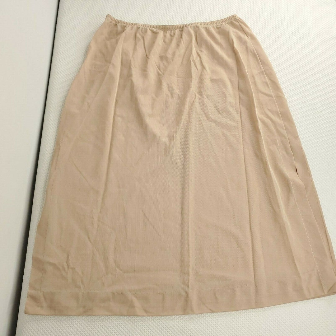 Vintage 70s Formfit Rogers Nylon Beige Nude Half Slip S - Etsy