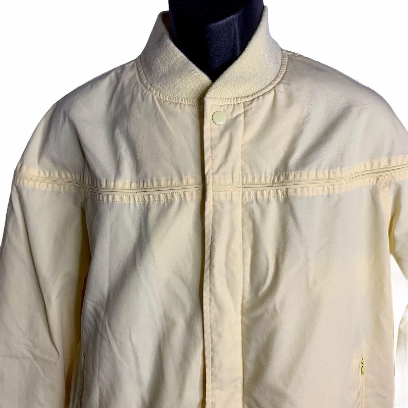 Vintage Arnie Arnold Palmer Jacket XLT Yellow Golf Harrington Zip ...