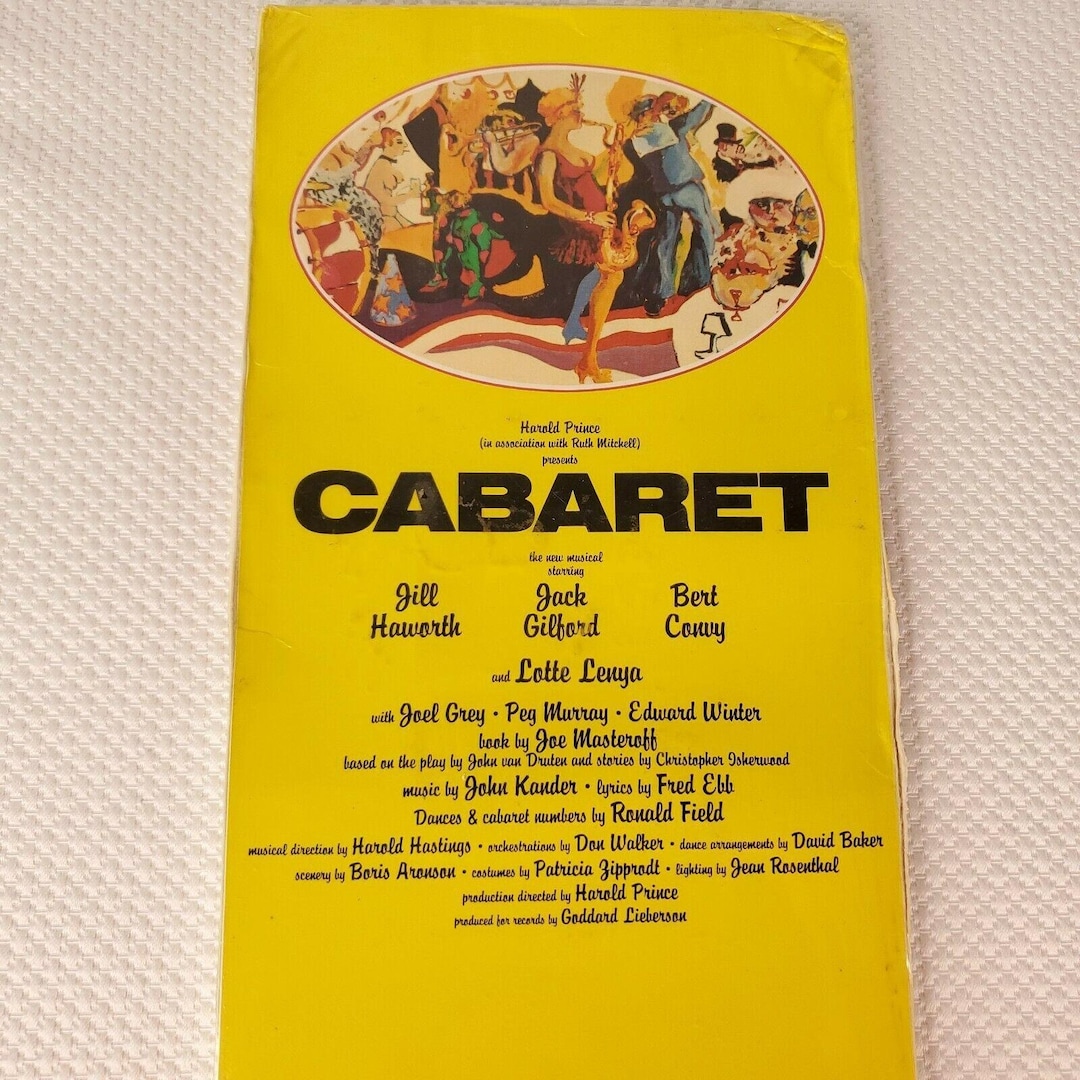 Vintage Cabaret CD Original Broadway Cast Long Box Sealed - Etsy