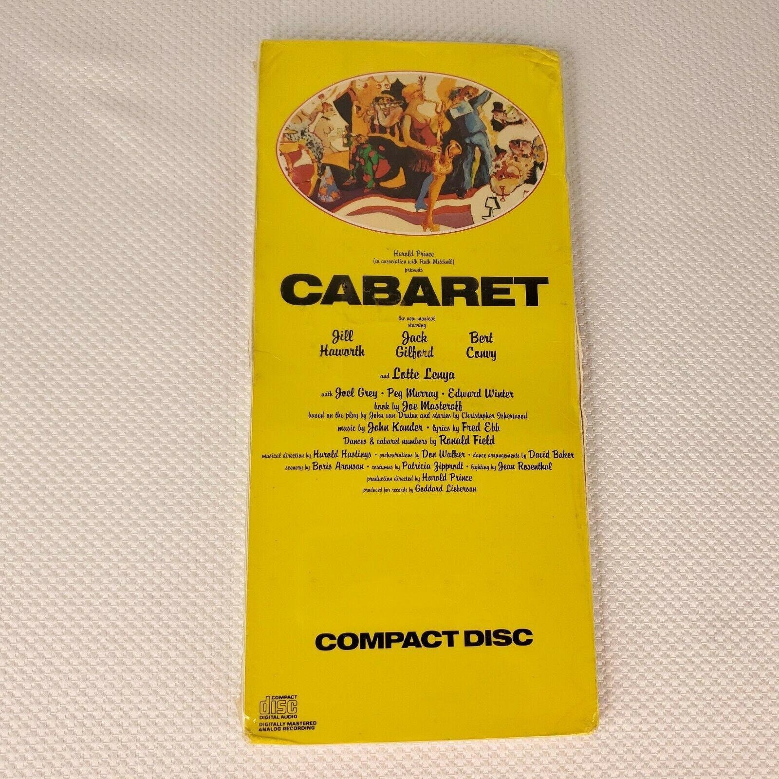 Vintage Cabaret CD Original Broadway Cast Long Box Sealed - Etsy