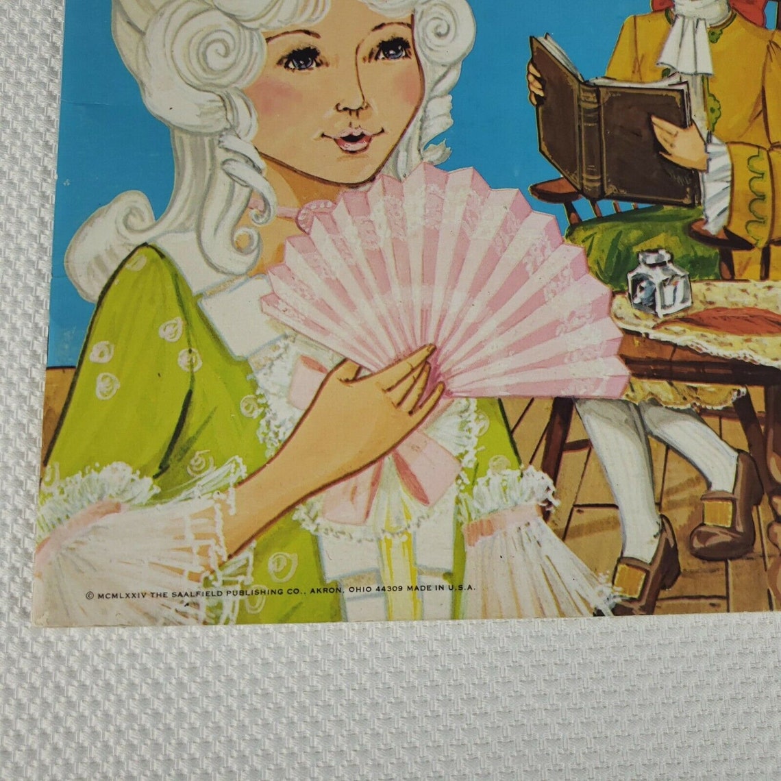 Colonial America Paper Dolls Book 1974 History Quakers | Etsy