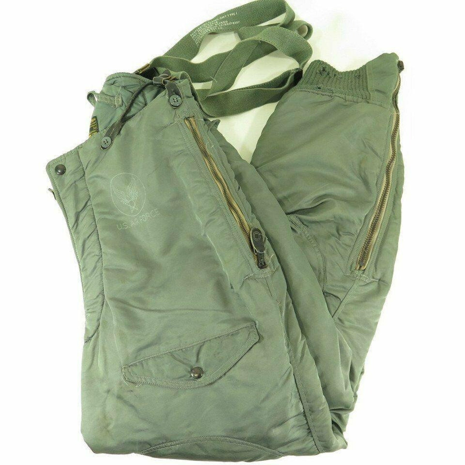 Vintage 60s Type F-1B Trouser Pants 32 Skyline Green US Air - Etsy