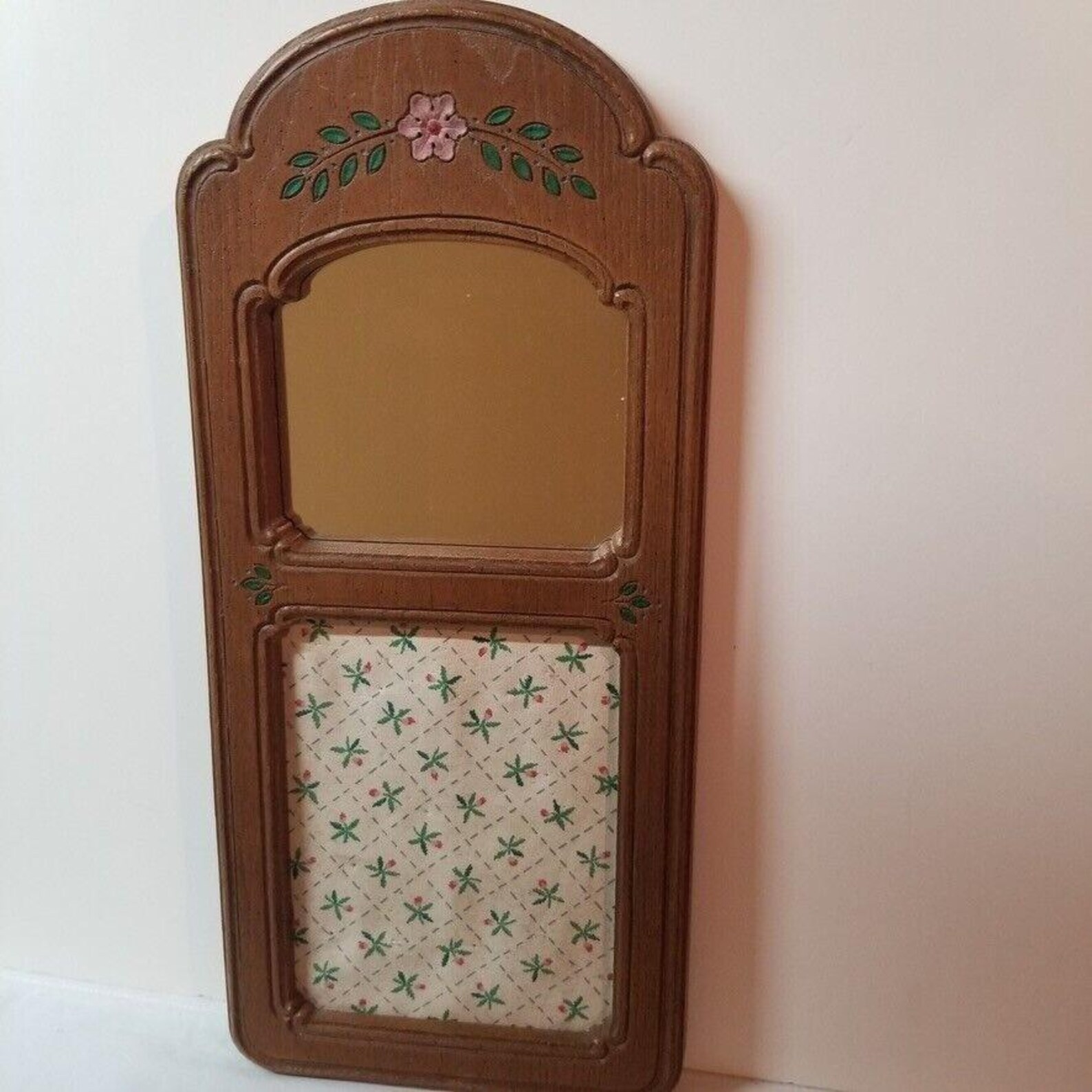 Vintage Homco Syroco Burwood Wall Clock Octagon Quartz Carved Painted ...