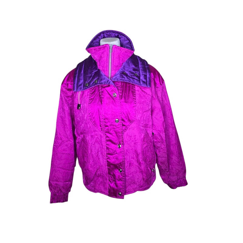 Pink Purple Ski Jacket - Etsy