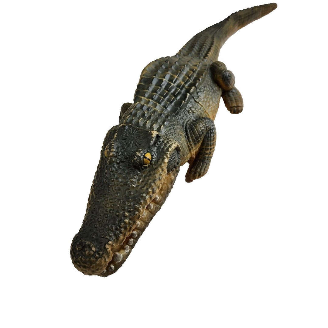Vintage Rubber Alligator Realistic Toy 27 - Etsy