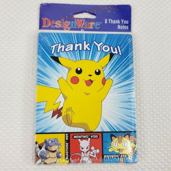 Pikachu Thank You - Etsy