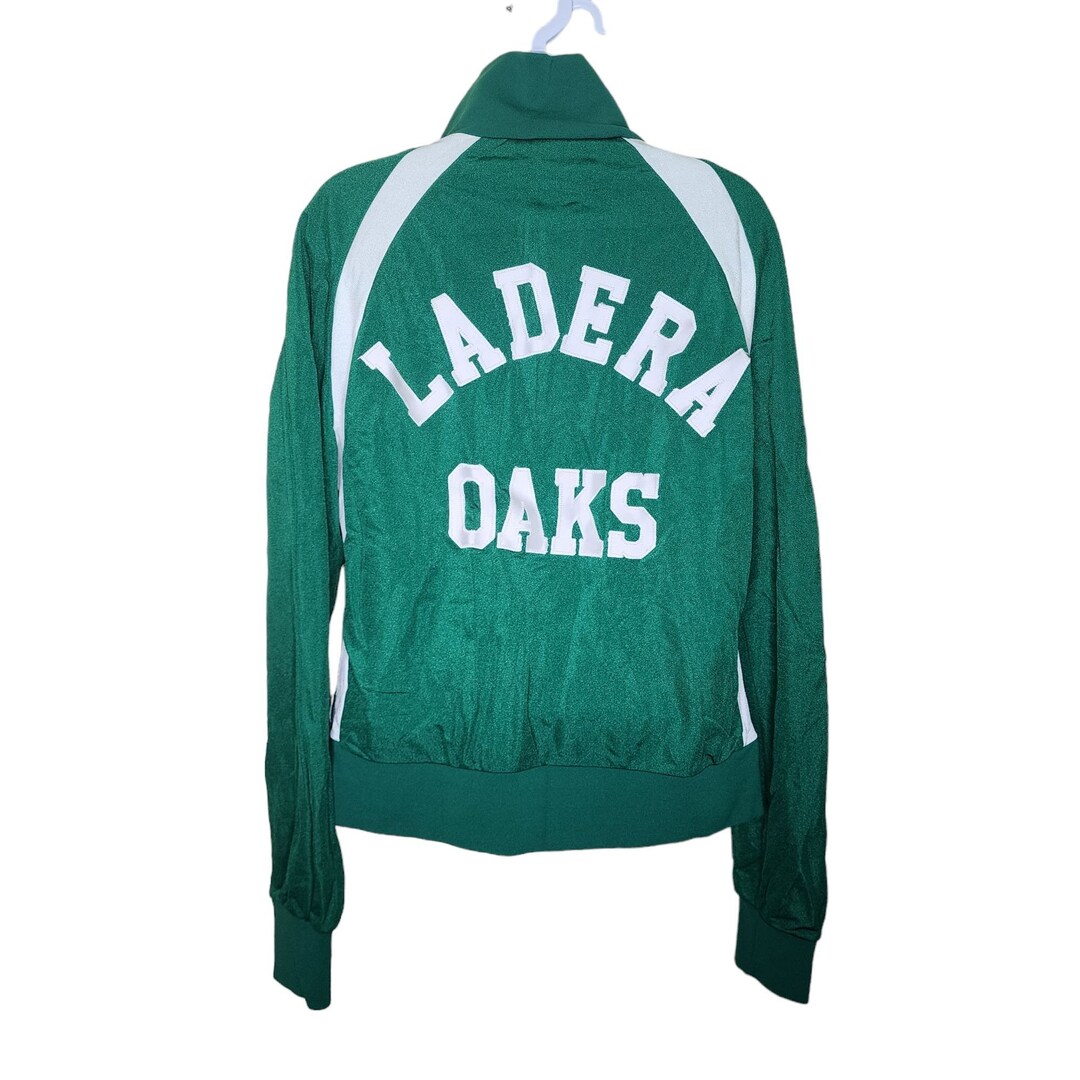 Vintage 80s Speedo Zip up Track Jacket Womens Size M Green NEW ...