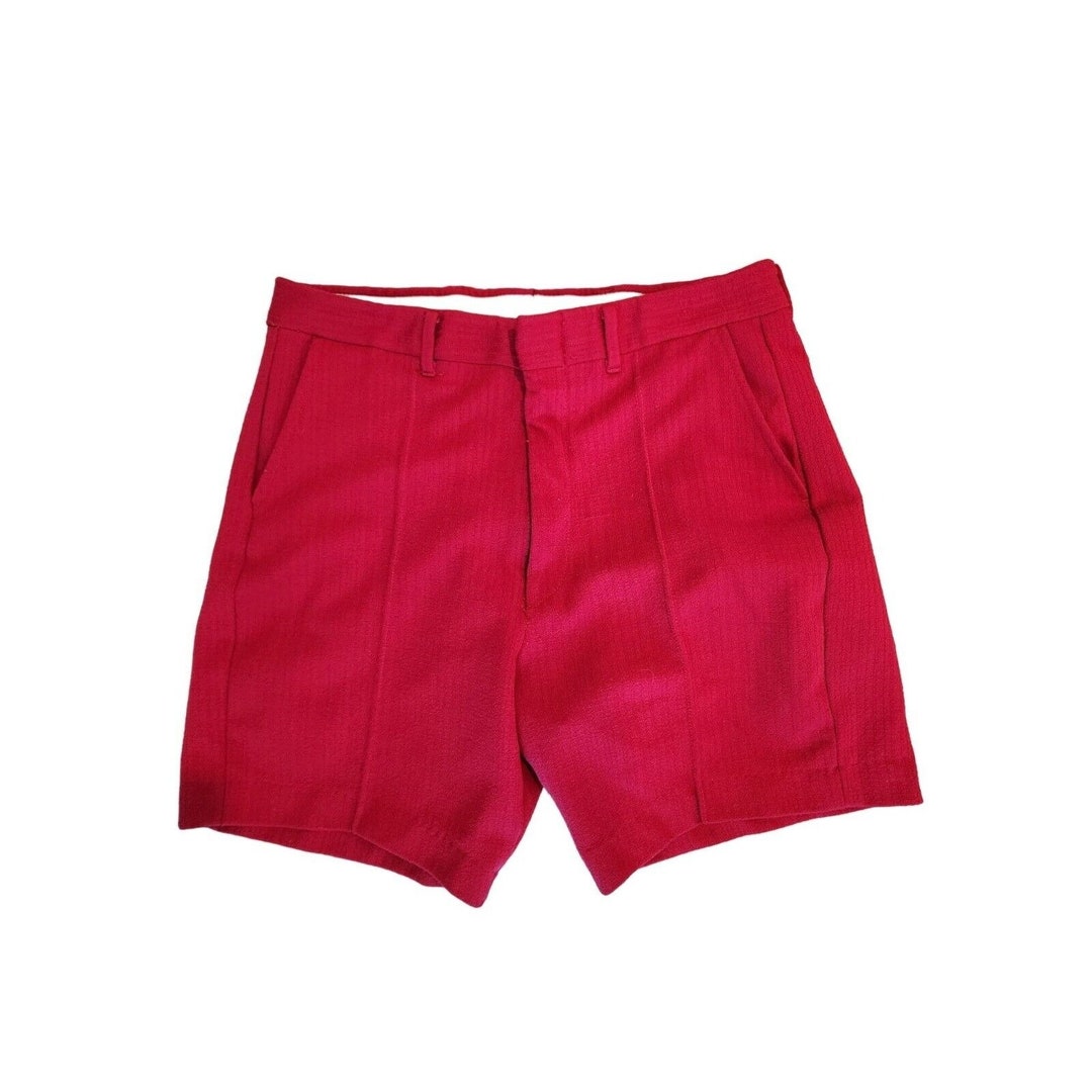 Mens Red Short Shorts at Deborah Mcgee blog
