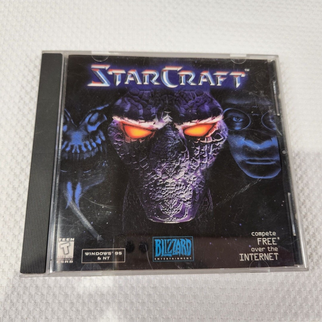 Star Craft Blizzard Original PC CD-ROM Game Windows Mac 1998 Vintage - Etsy