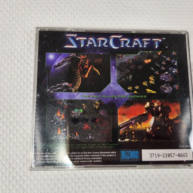 Star Craft Blizzard Original PC CD-ROM Game Windows Mac 1998 Vintage - Etsy