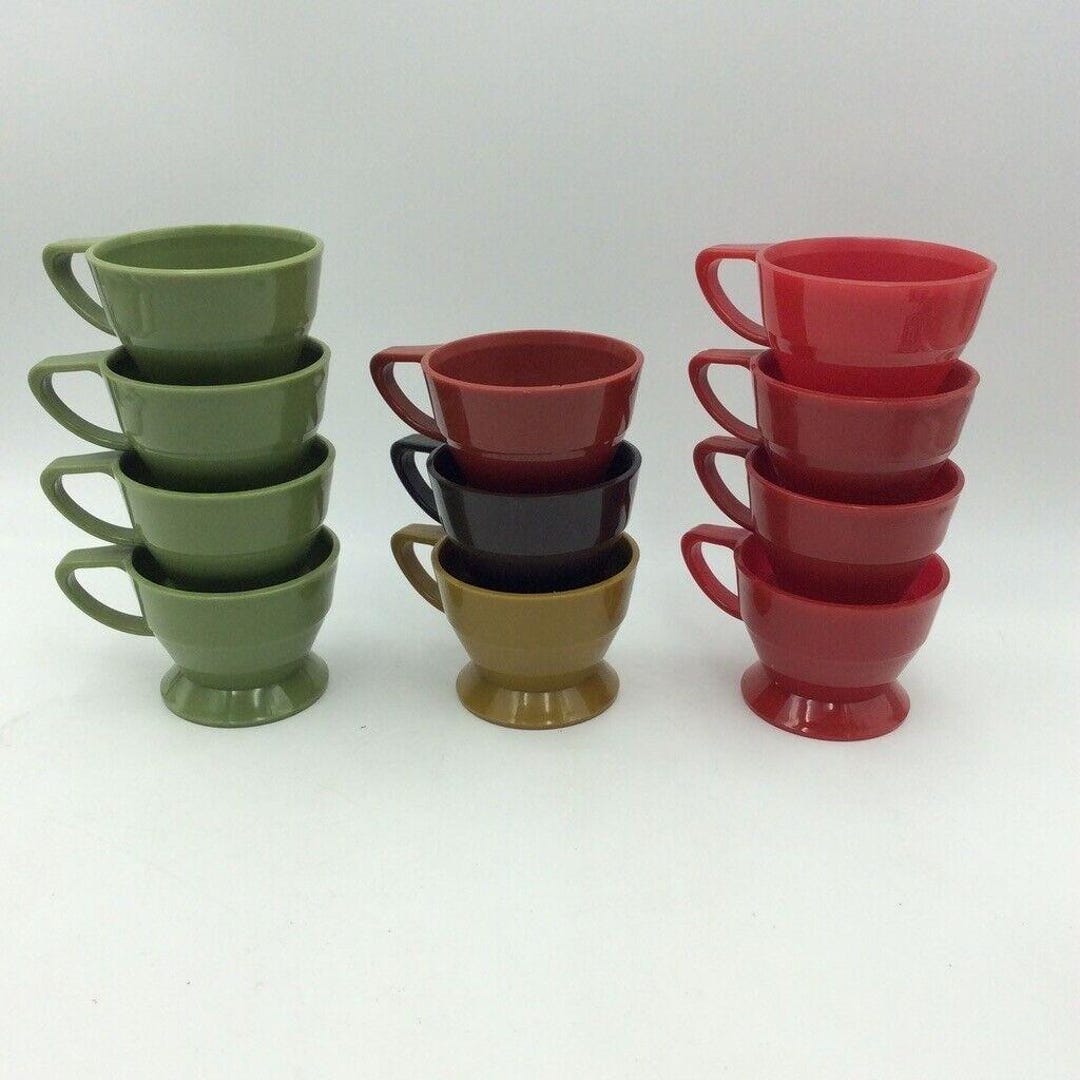 Vintage Solo Cozy Cups Plastic Holders 11 Refill Liners Disposable ...