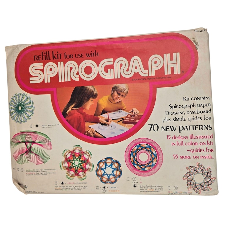 Vintage Spirograph Toy - Etsy