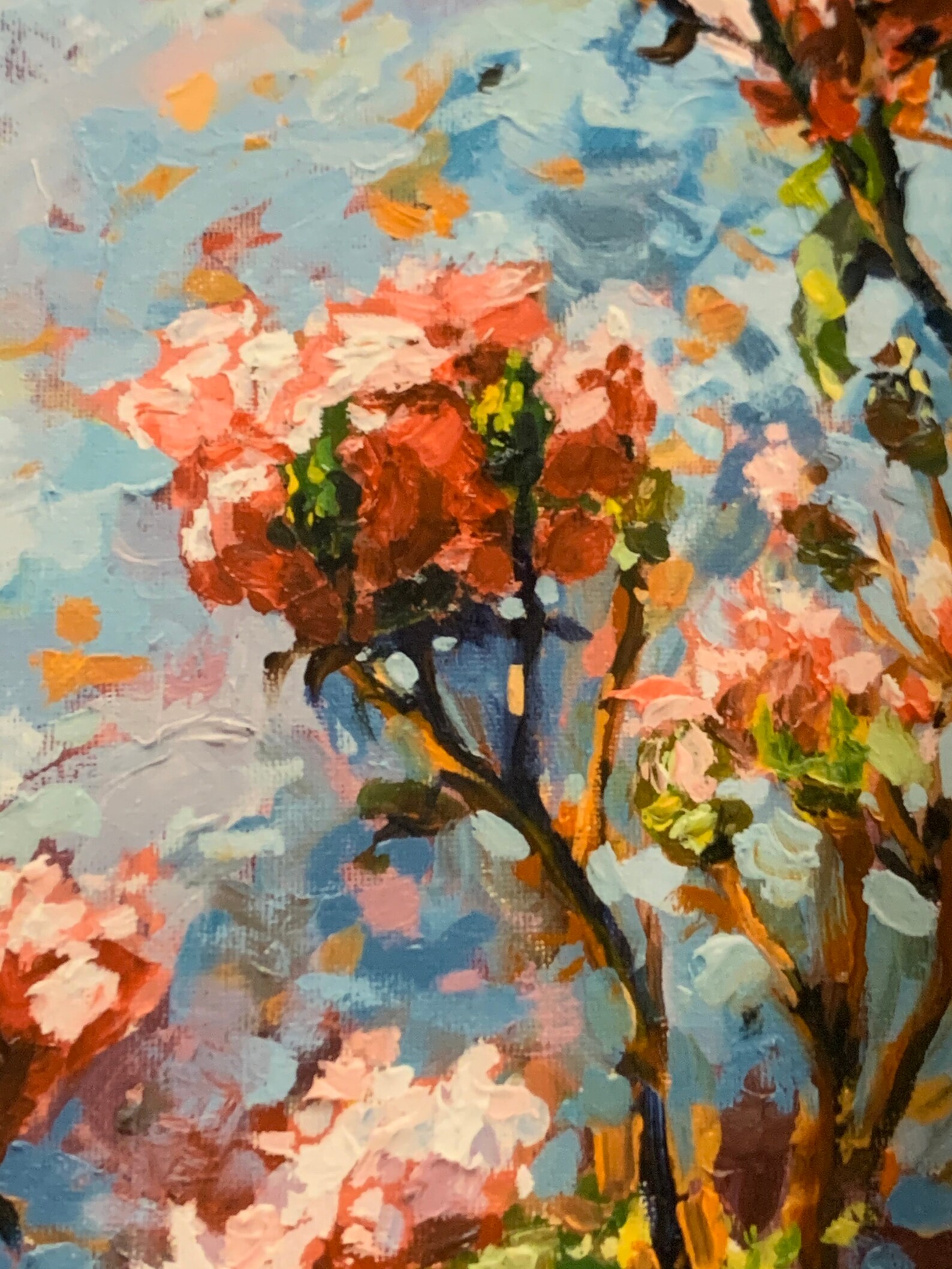 Dreams of Spring Print / Abstract Impressionist Floral Art / Print ...