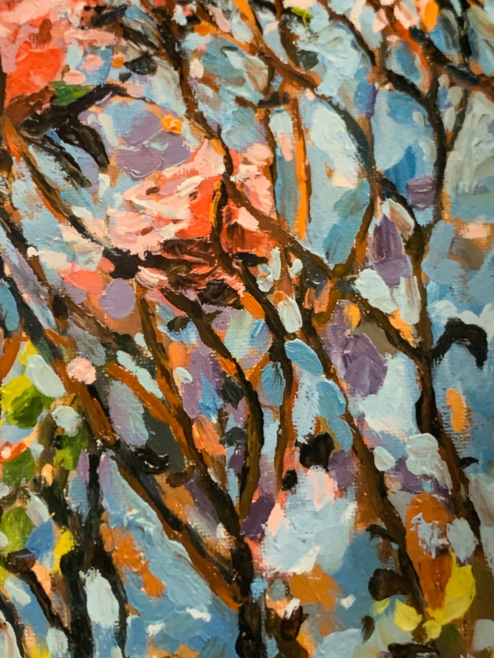 Dreams of Spring Print / Abstract Impressionist Floral Art / Print ...