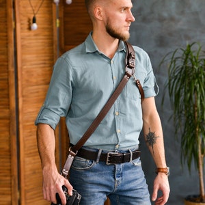 Leather Camera Strap, Shoulder Camera Strap, Camera Strap, Single ...