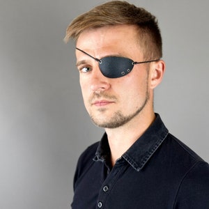 Kydex Eye Patch, Eye Patch, Unisex Eye Patch, Concave Eye Patch, Black ...