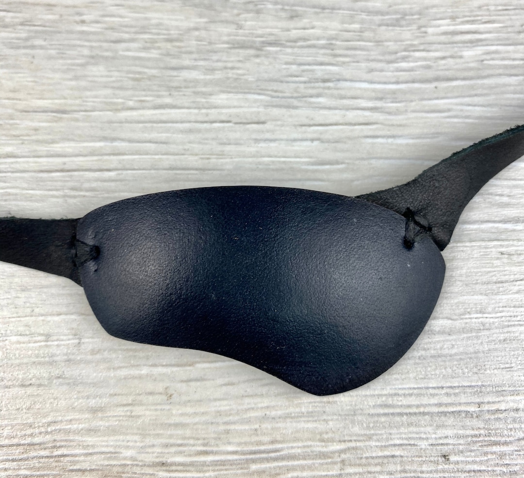 Eye Patch, Leather Eye Patch, Eye Patch, Man Eye Patch, Eye Patch, Concave Eye Patch - Etsy