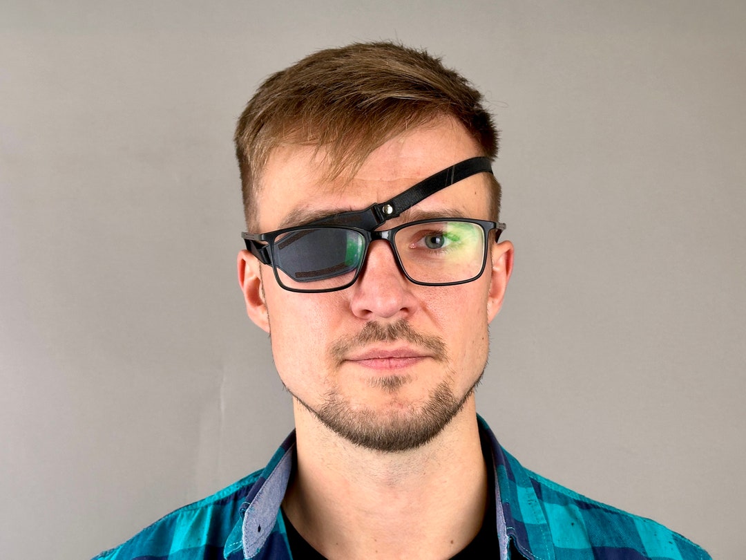 Leather Eye Patch, Eye Patch, Man Eye Patch, Woman Eye Patch, Brown Eye ...