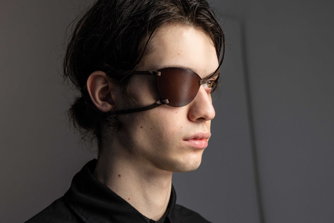 Metal Gear Solid Eye Patch, Leather Eye Patch, Man Eye Patch, Snakes ...