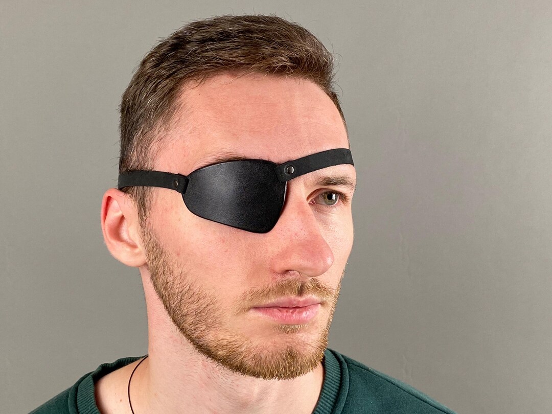 Leather Eye Patch Eye Patch Man Eye Patch Woman Eye Patch Unisex Eye ...