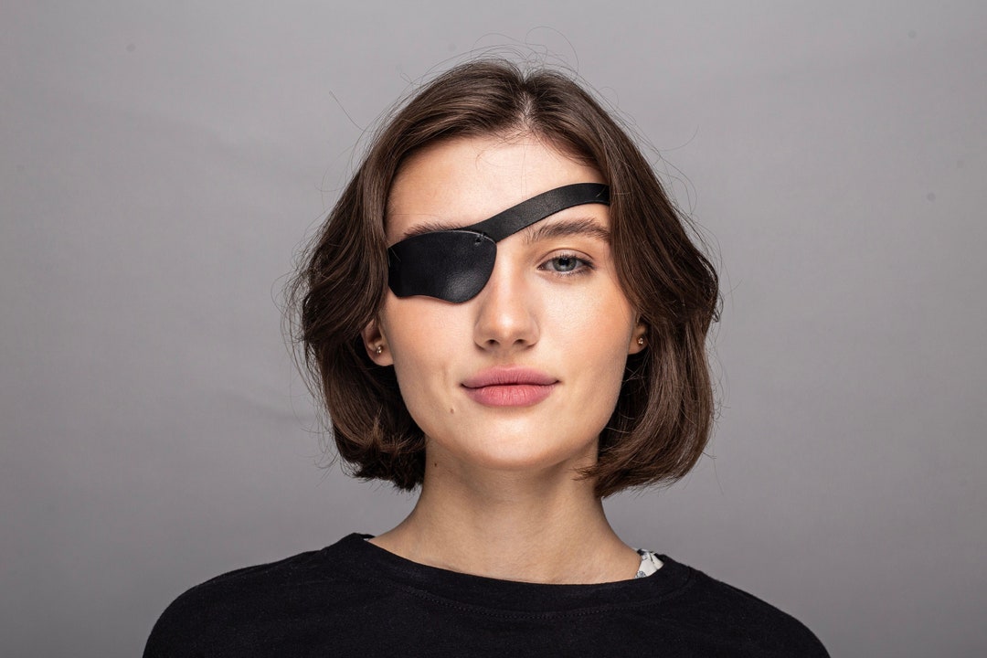 Leather Unisex Eye Patch, Comfortable to Wear Every Day.adult Eye Patch ...