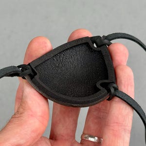 Leather Eye Patch, Man Eye Patch, Snakes Eye Patch, Black Eye Patch - Etsy