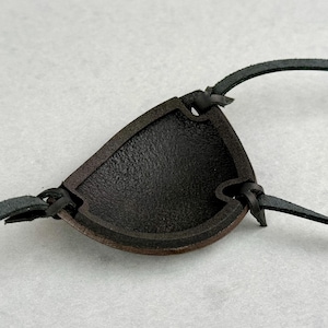 Leather Eye Patch, Man Eye Patch, Snakes Eye Patch, Black Eye Patch - Etsy