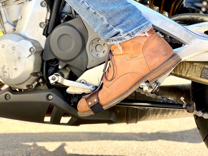 Personalized Motorcycle Shifter Boot Protector, Simple Shifter Boot ...