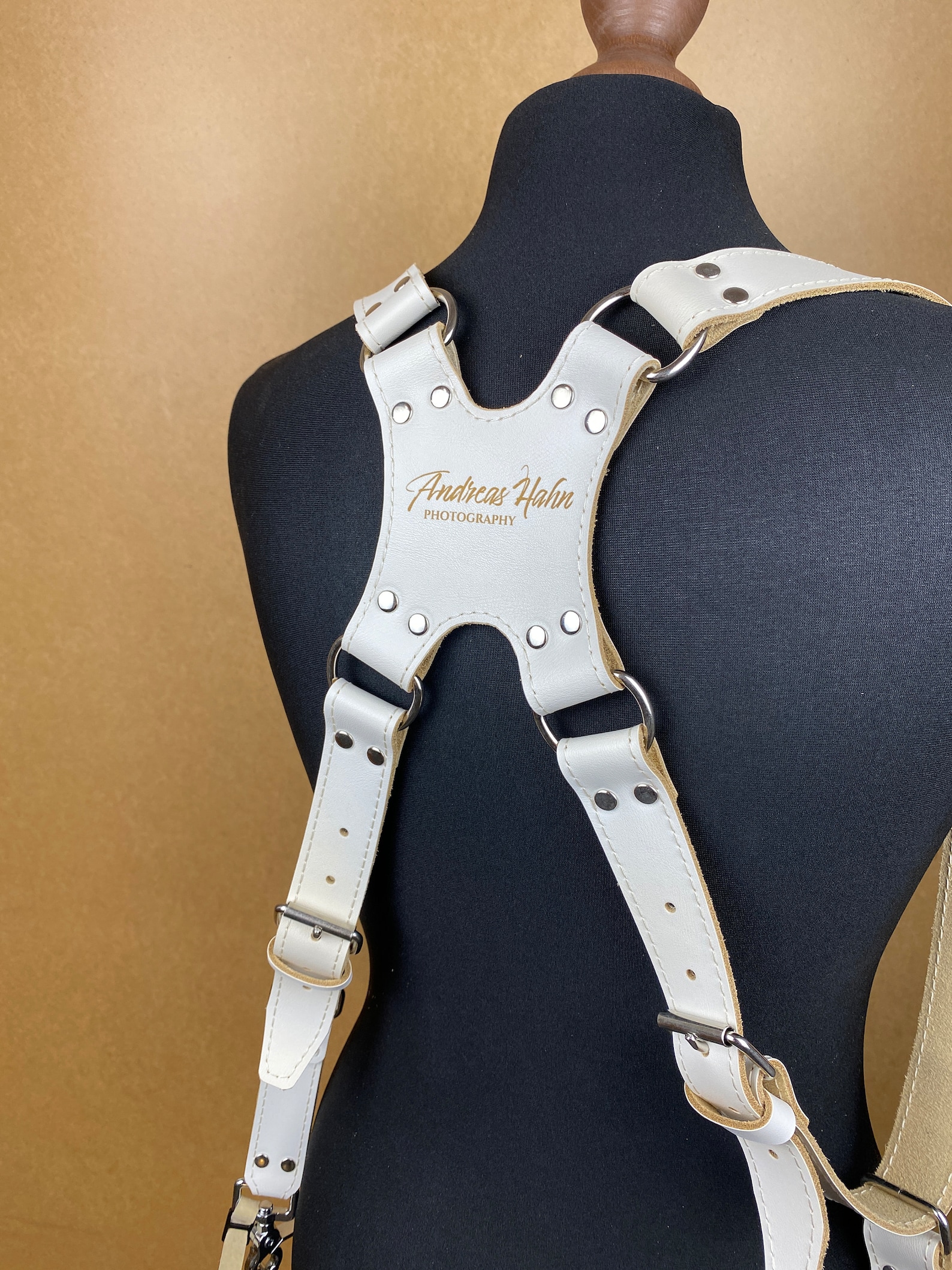 Dual Leather Camera Strap, Double Camera Harness, Double Shoulder ...