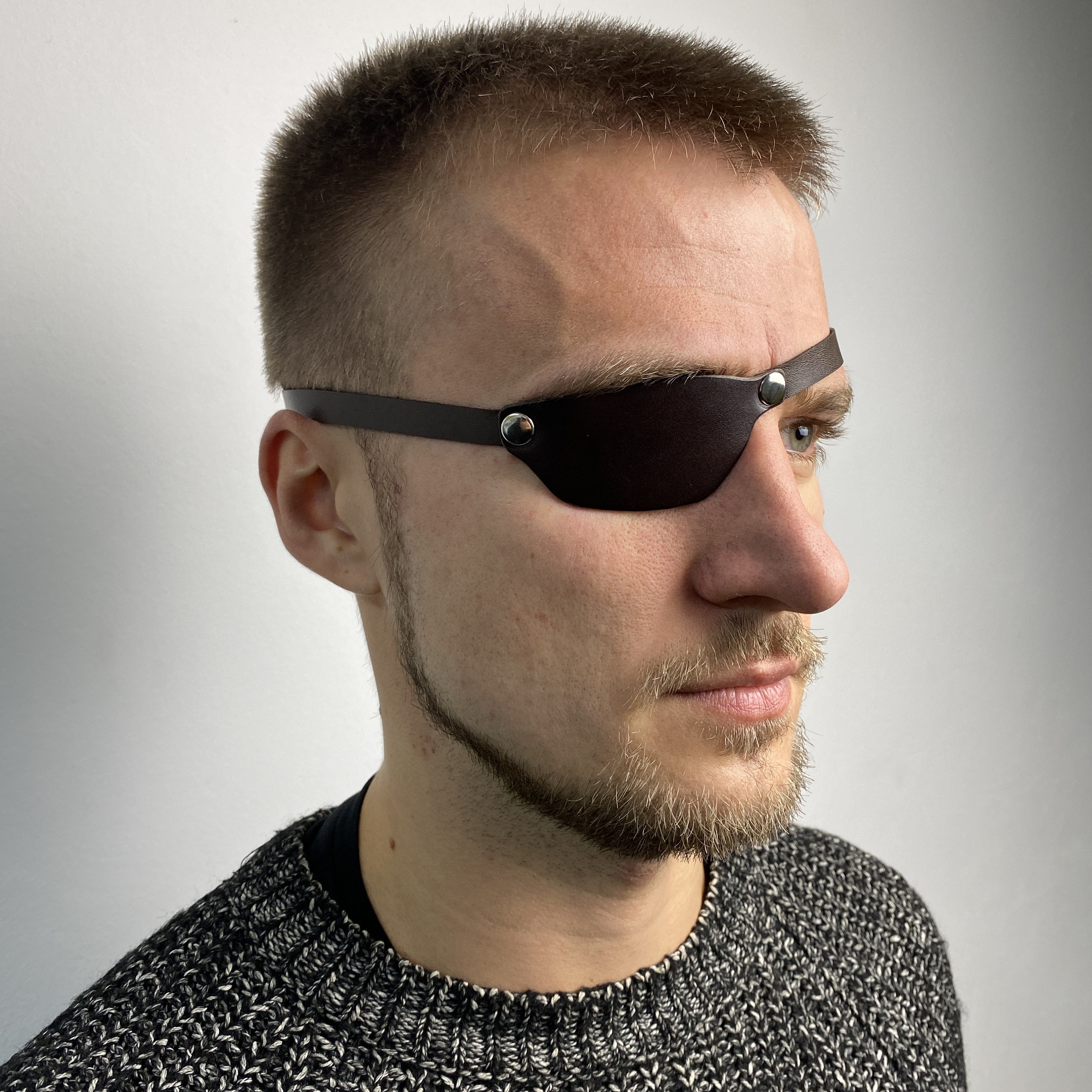 Leather Eye Patch Eye Patch Man Eye Patch Woman Eye Patch | Etsy