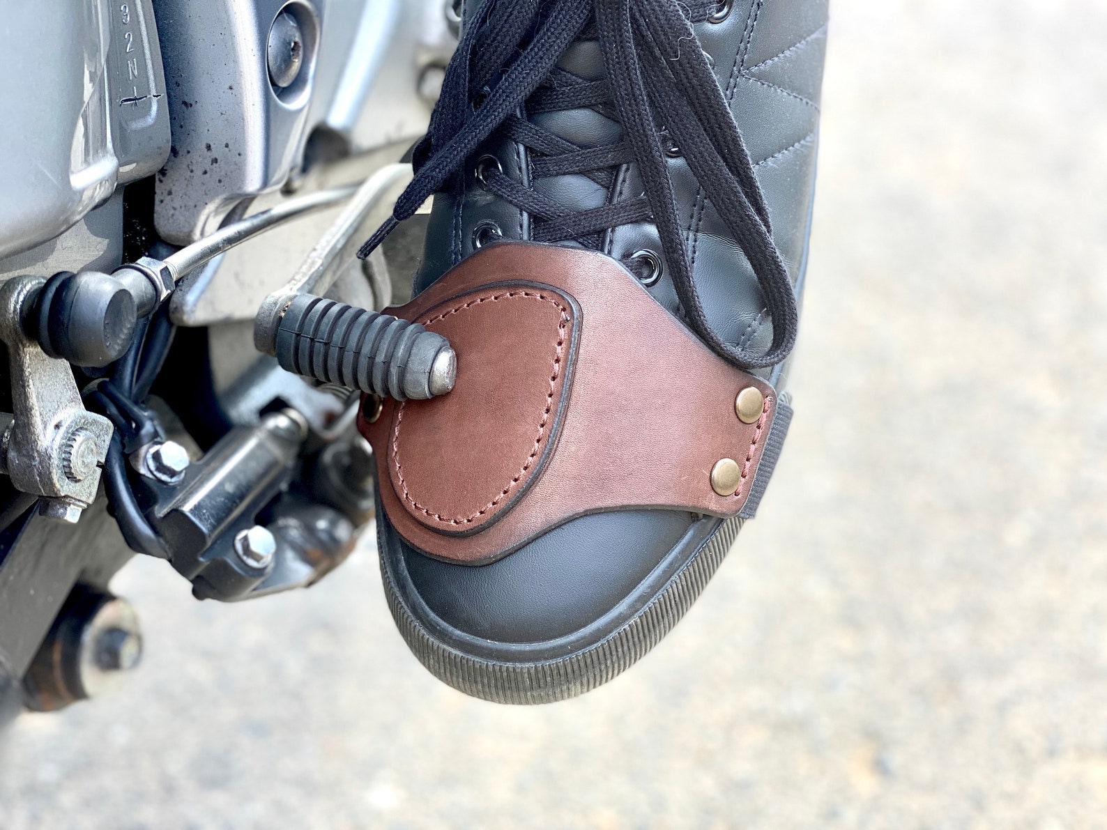 Personalized Motorcycle Shifter Boot Protector, Simple Shifter Boot ...