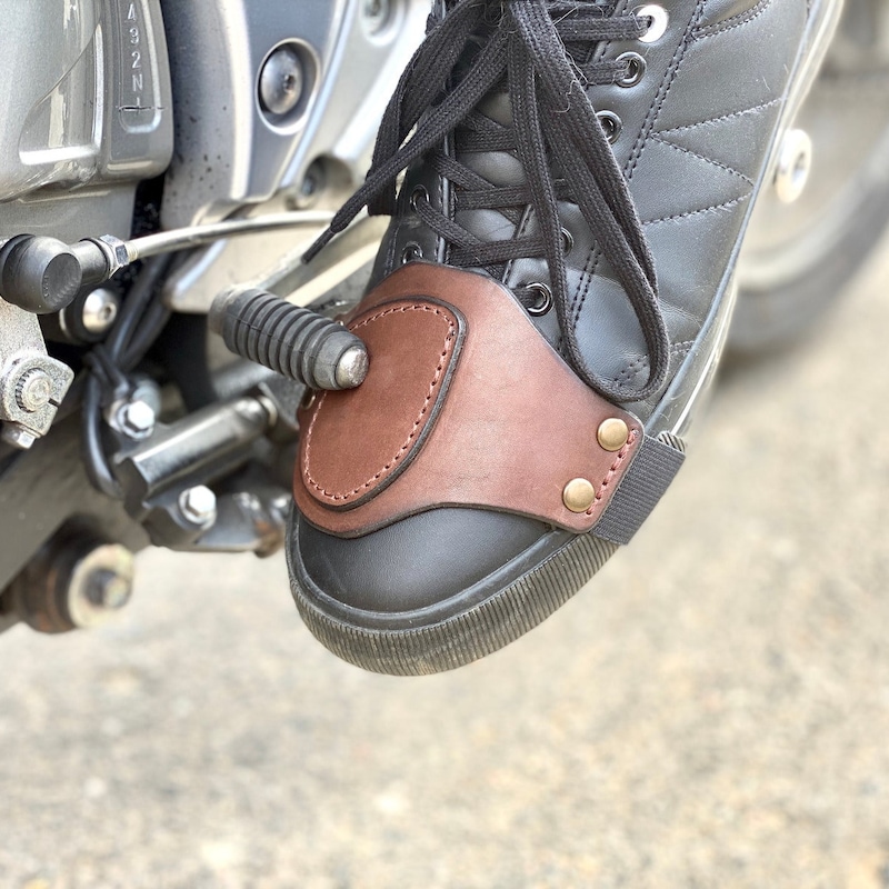 Motorcycle Boot Protector - Etsy