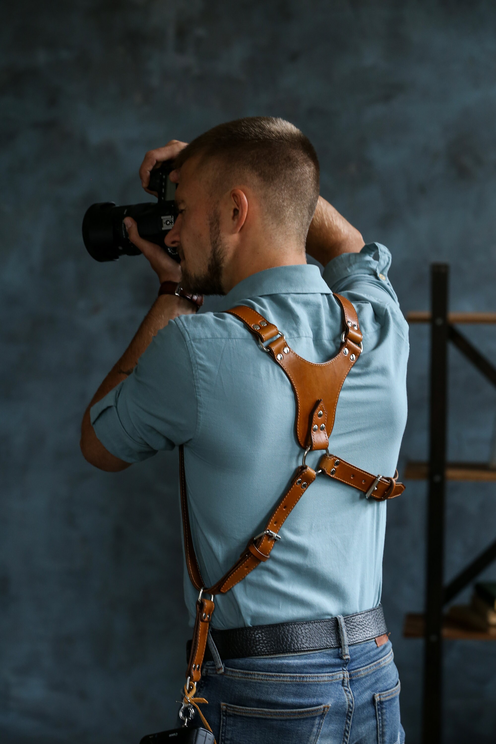 Dual Camera Harness With Stainless Steel Carbines Dual Camera | Etsy