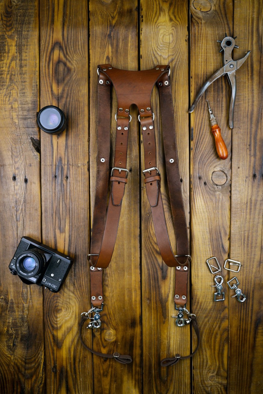 Dual Camera Strap, Money Maker, Dual Camera Harness,leather Camera ...