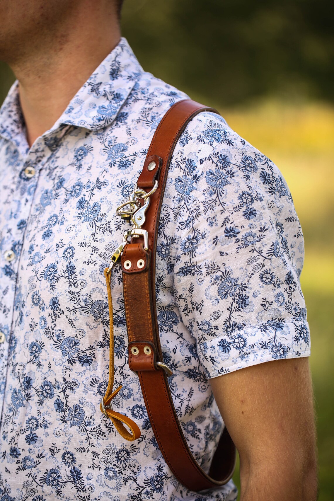 Dual Camera Strap Money Maker Dual Camera Harnessleather - Etsy