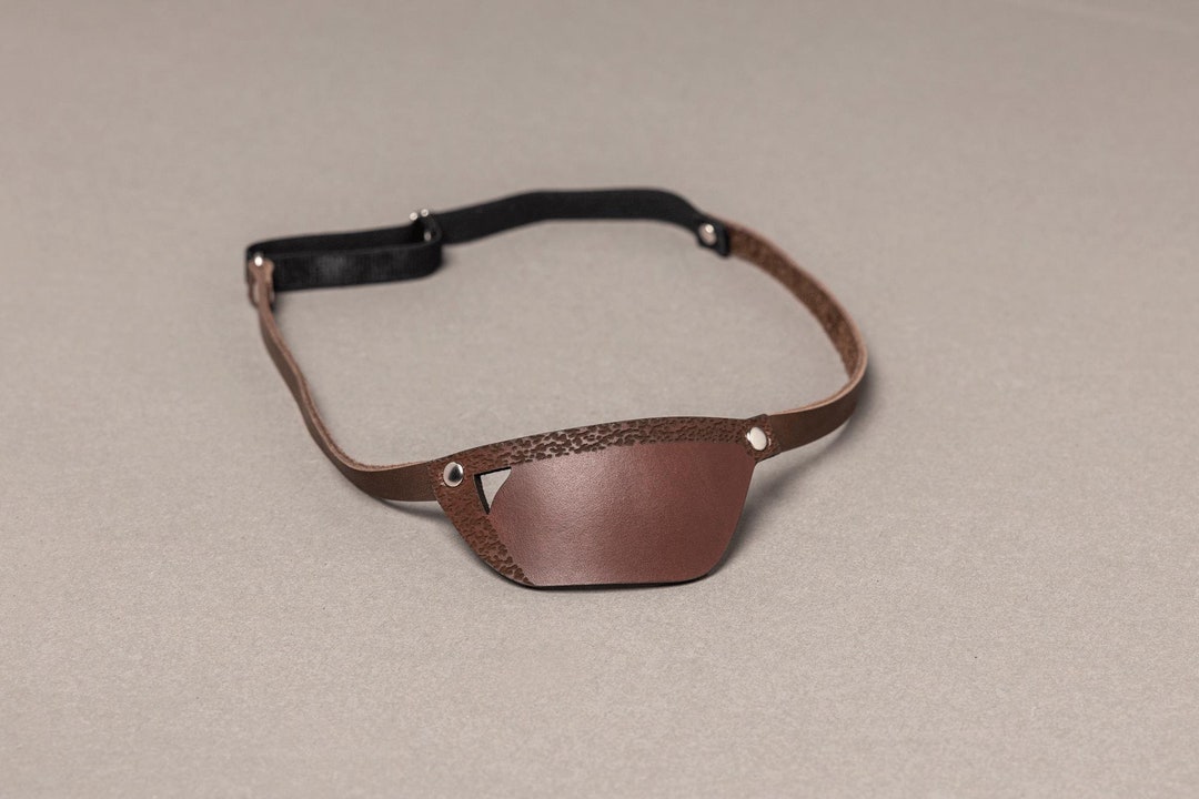 Leather Eye Patch Eye Patch Man Eye Patch Woman Eye Patch Unisex Eye ...