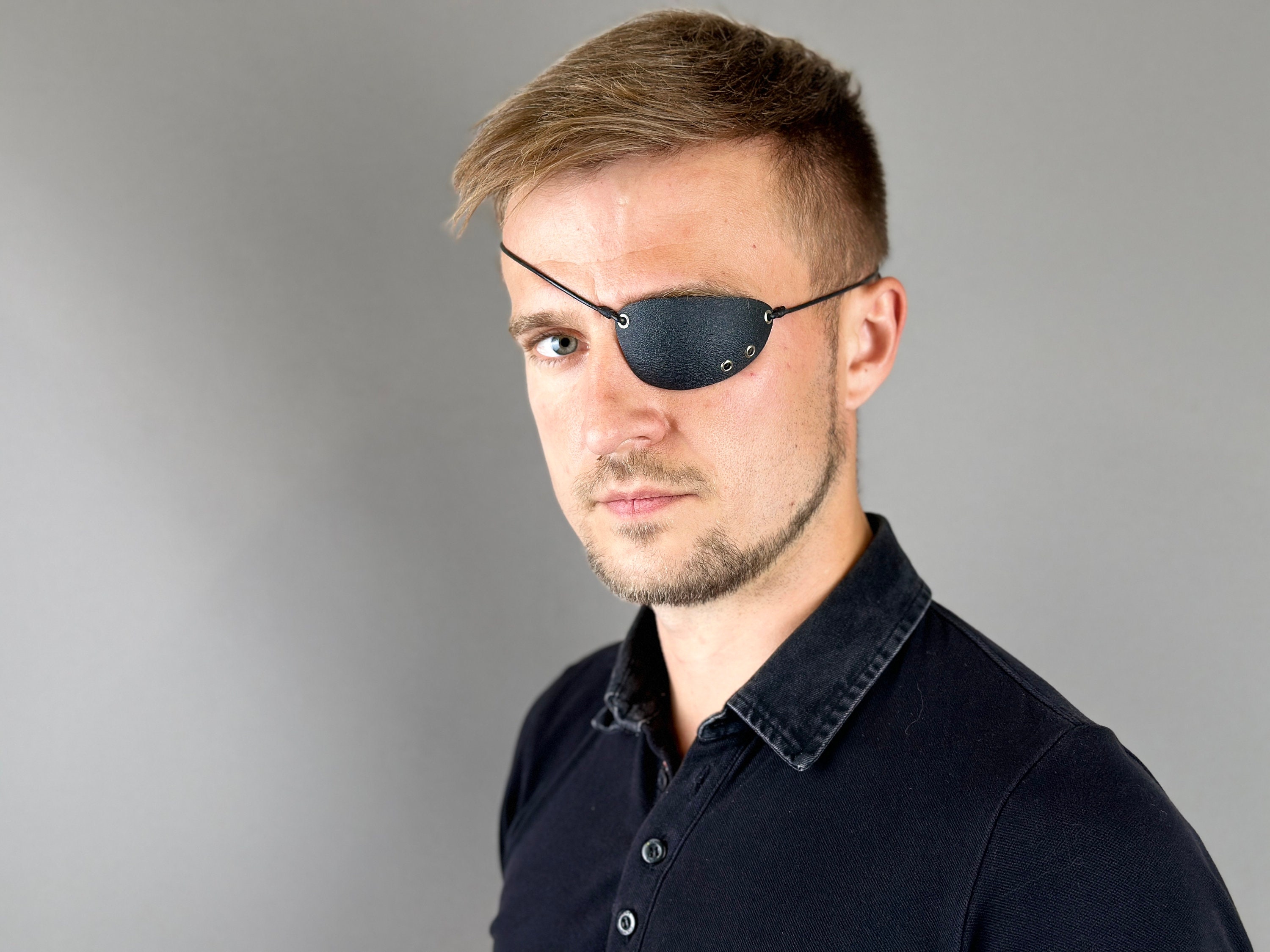 Eye Patch, Kydex Eye Patch, Unisex Eye Patch, Concave Eye Patch, Black ...